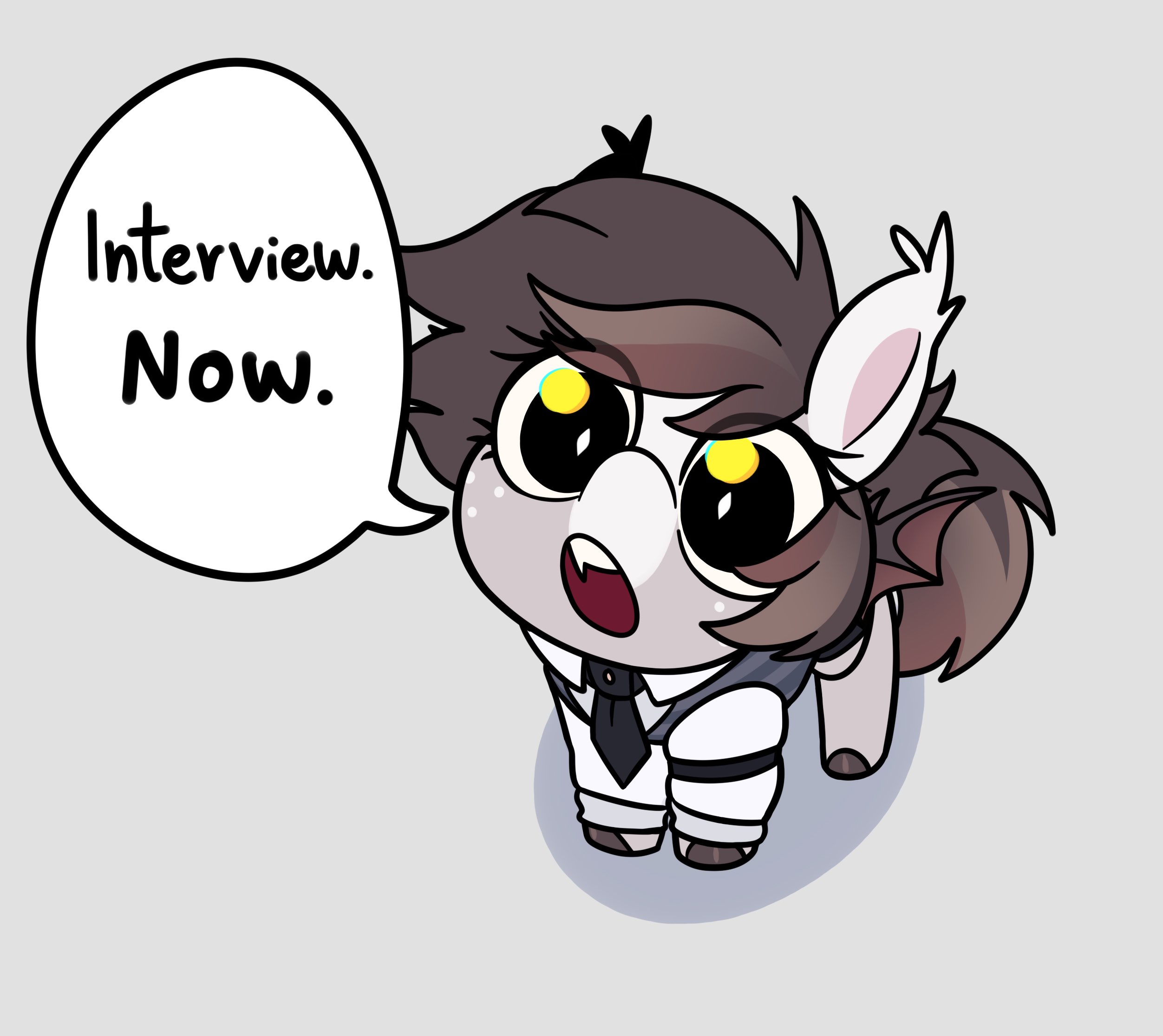 #3310780 - safe, artist:opossum-stuff, oc, oc:news flash, bat pony ...