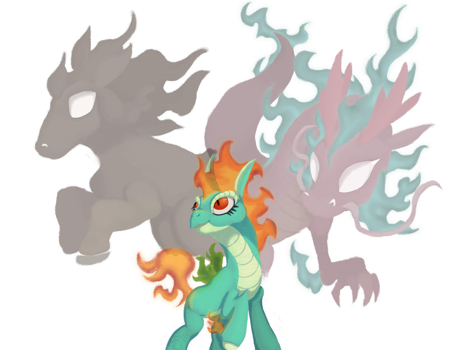 #3310961 - safe, artist:swasfews, tianhuo (tfh), dragon, eastern dragon ...