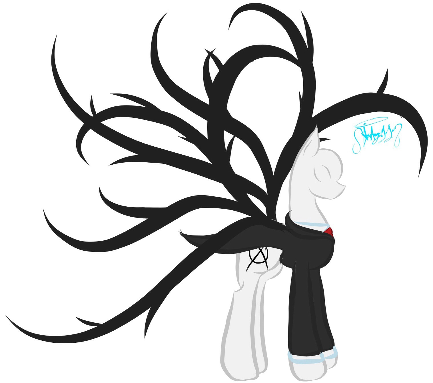 #3311450 - safe, artist:aquaangel1010, pony, ponified, simple ...