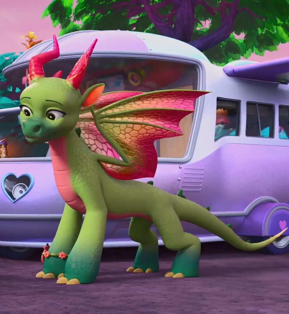 #3311778 - safe, screencap, leaf (g5), dragon, g5, my little pony: make ...