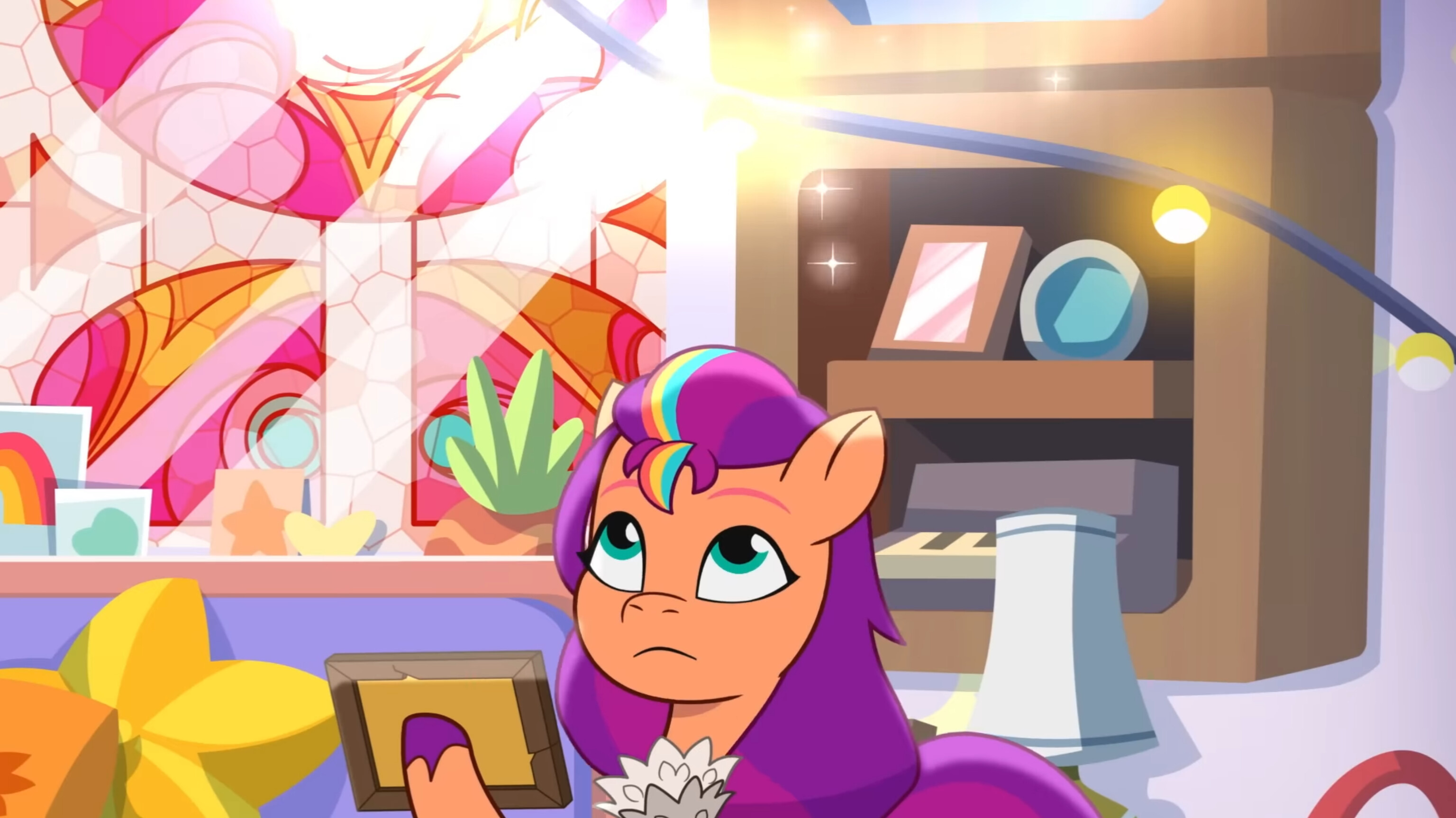 #3312059 - safe, screencap, sunny starscout, earth pony, pony, g5 ...