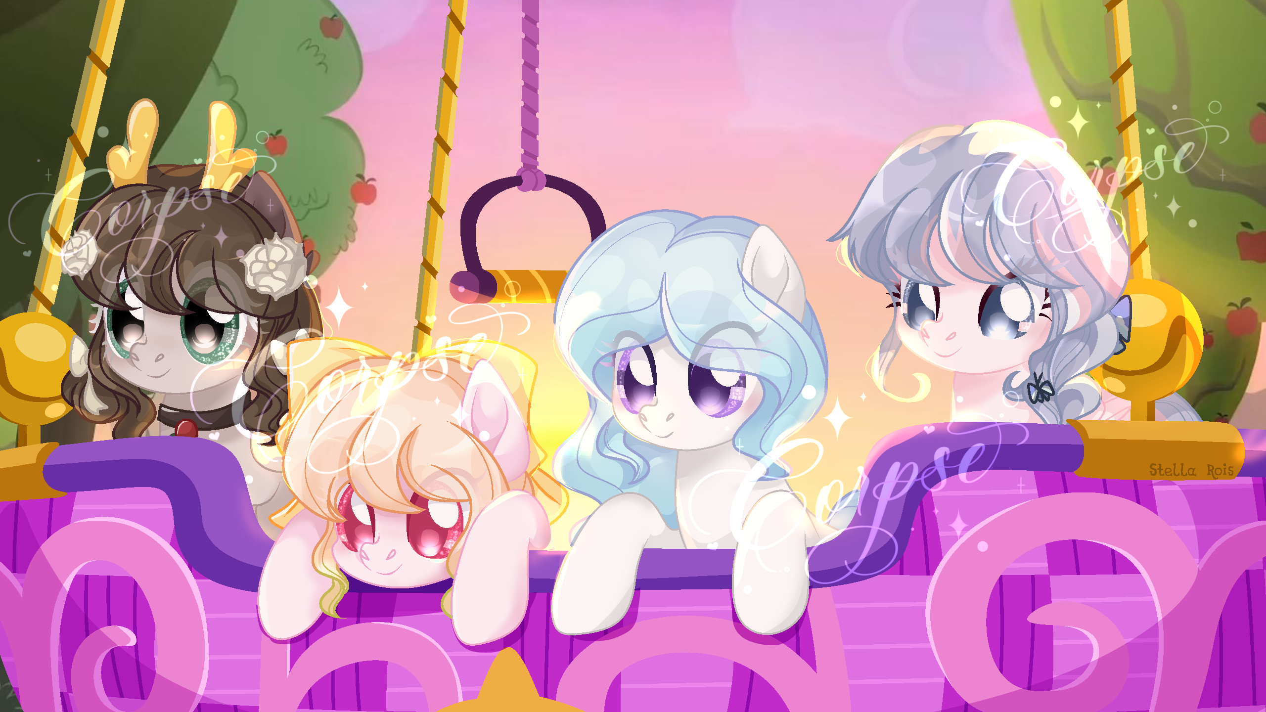 #3293391 - safe, artist:corpse, oc, oc only, commission, female, hot ...