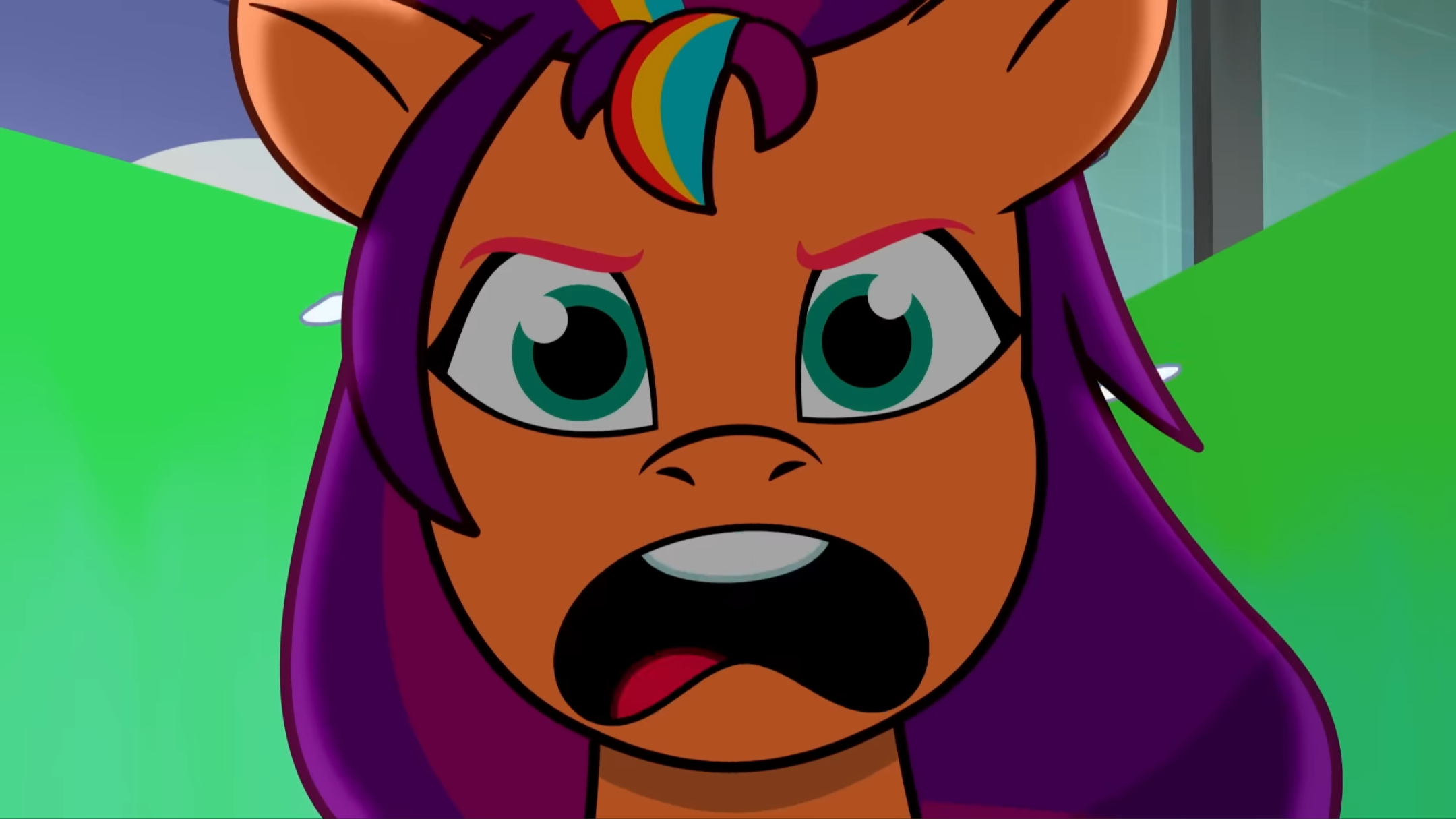 #3293409 - safe, screencap, sunny starscout, earth pony, pony, g5, my ...
