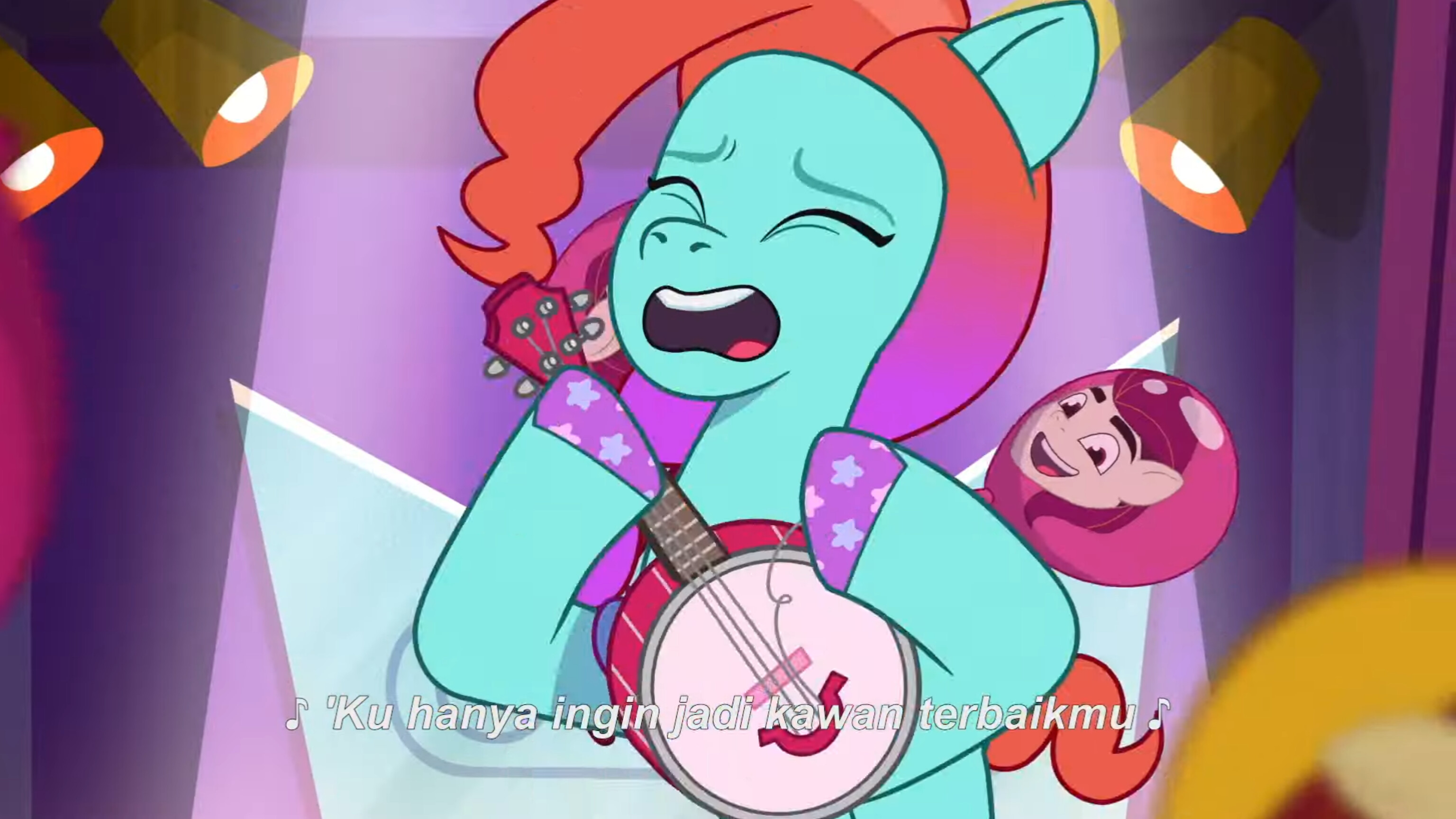 #3293912 - safe, screencap, jazz hooves, rocky riff, earth pony ...