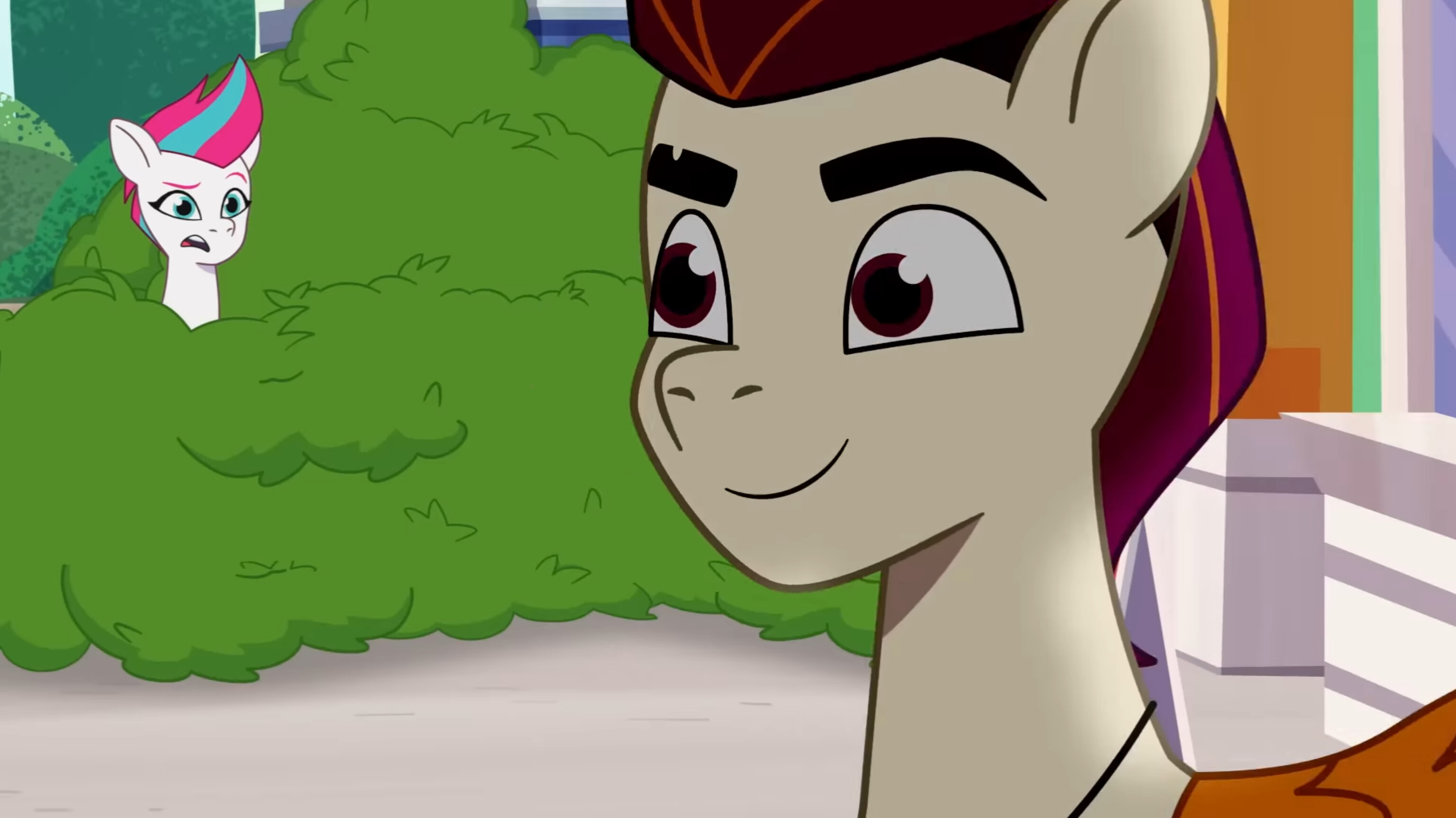 #3294729 - safe, screencap, rocky riff, zipp storm, pegasus, pony, g5 ...