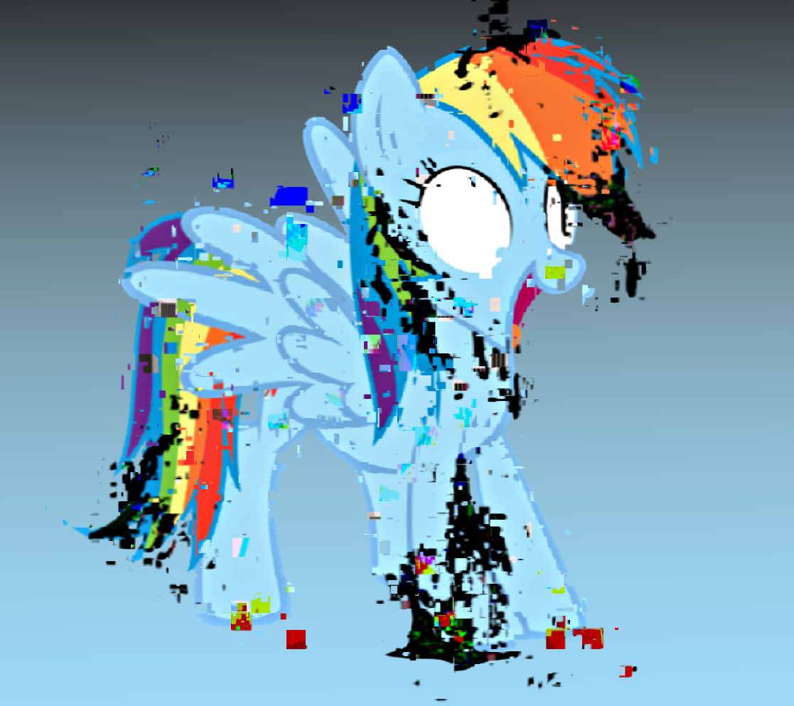 #3295222 - safe, artist:thedangbooper, rainbow dash, pegasus, pony, g4 ...