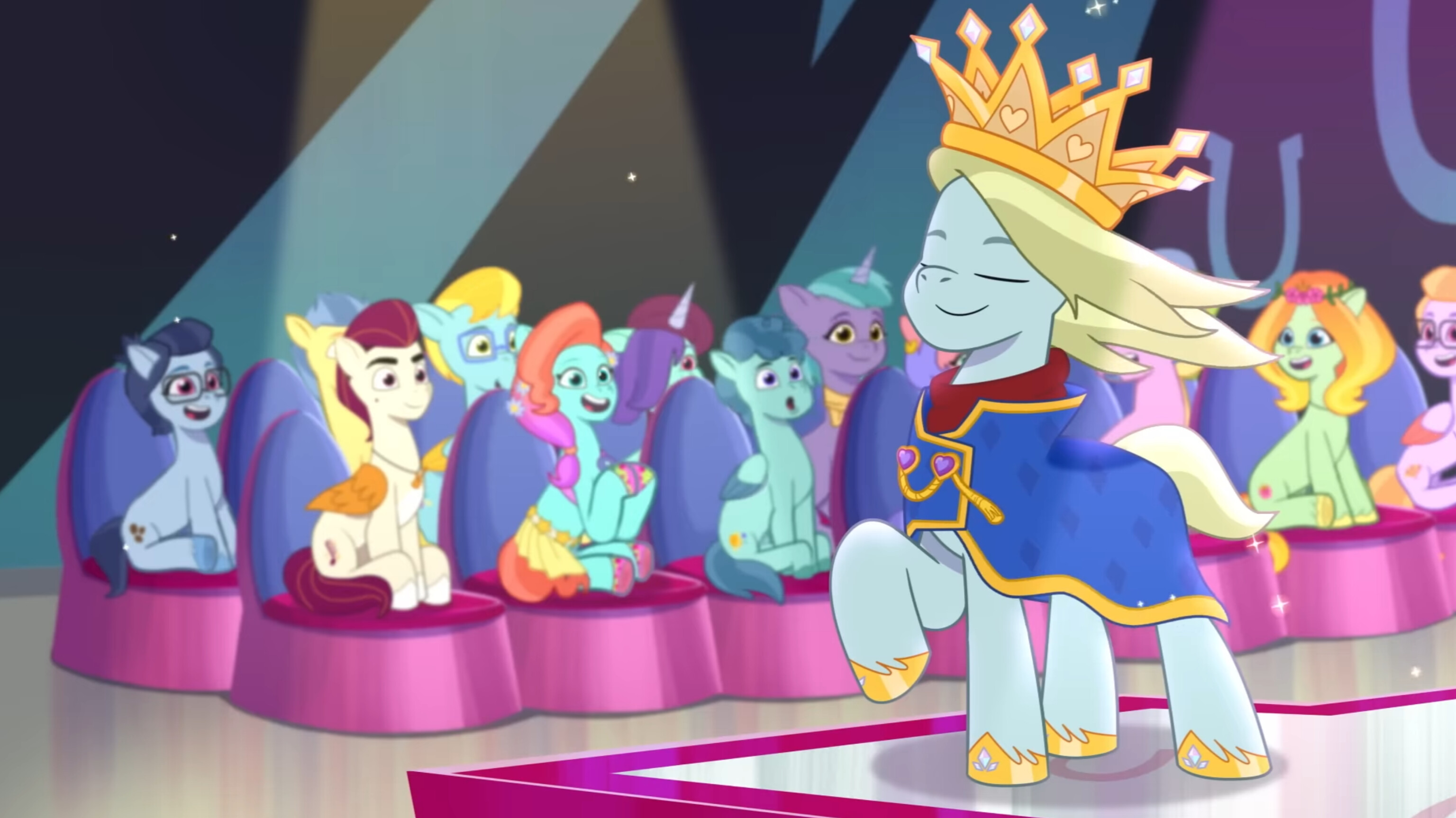 #3296342 - safe, screencap, cherry flyaway, clapboard snap, feather ...