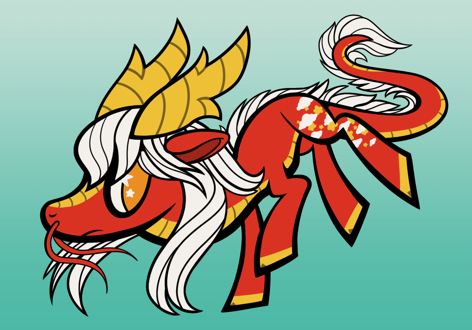 #3297416 - safe, artist:acura, oc, oc only, dracony, dragon, hybrid ...