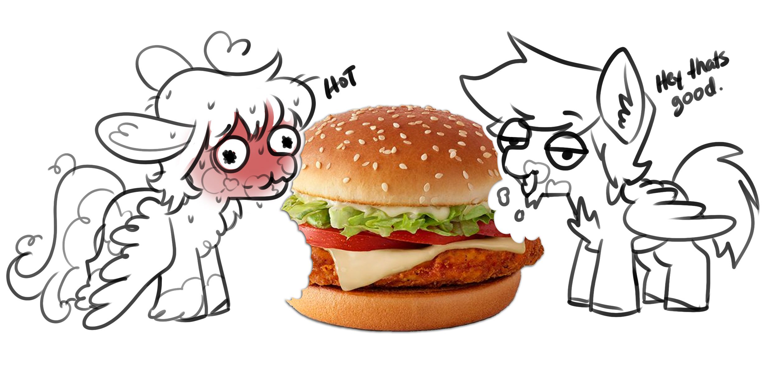 #3313301 - safe, artist:opalacorn, oc, oc only, pegasus, pony, chicken ...