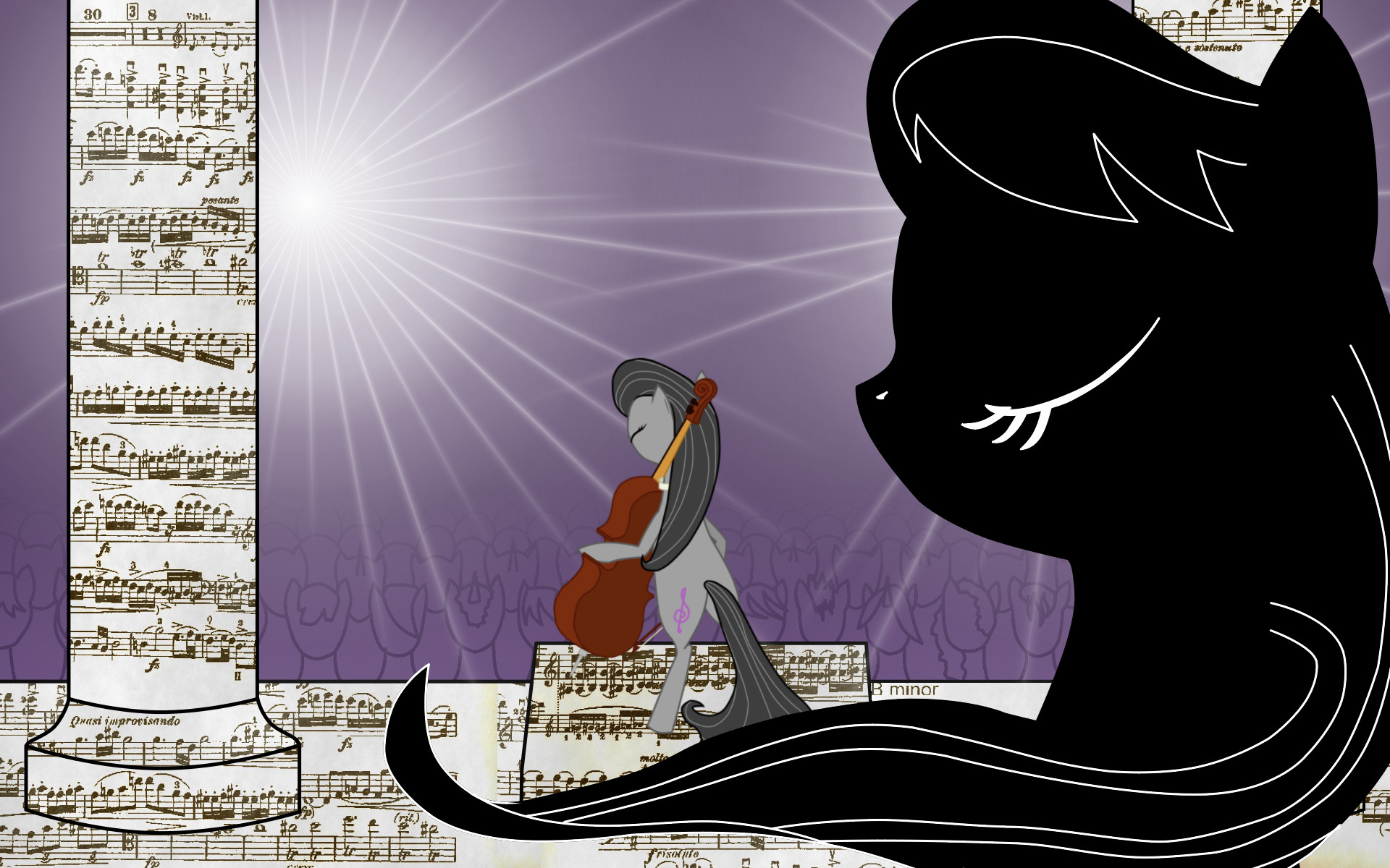 #3319001 - safe, artist:closet-brony, octavia melody, earth pony, g4 ...