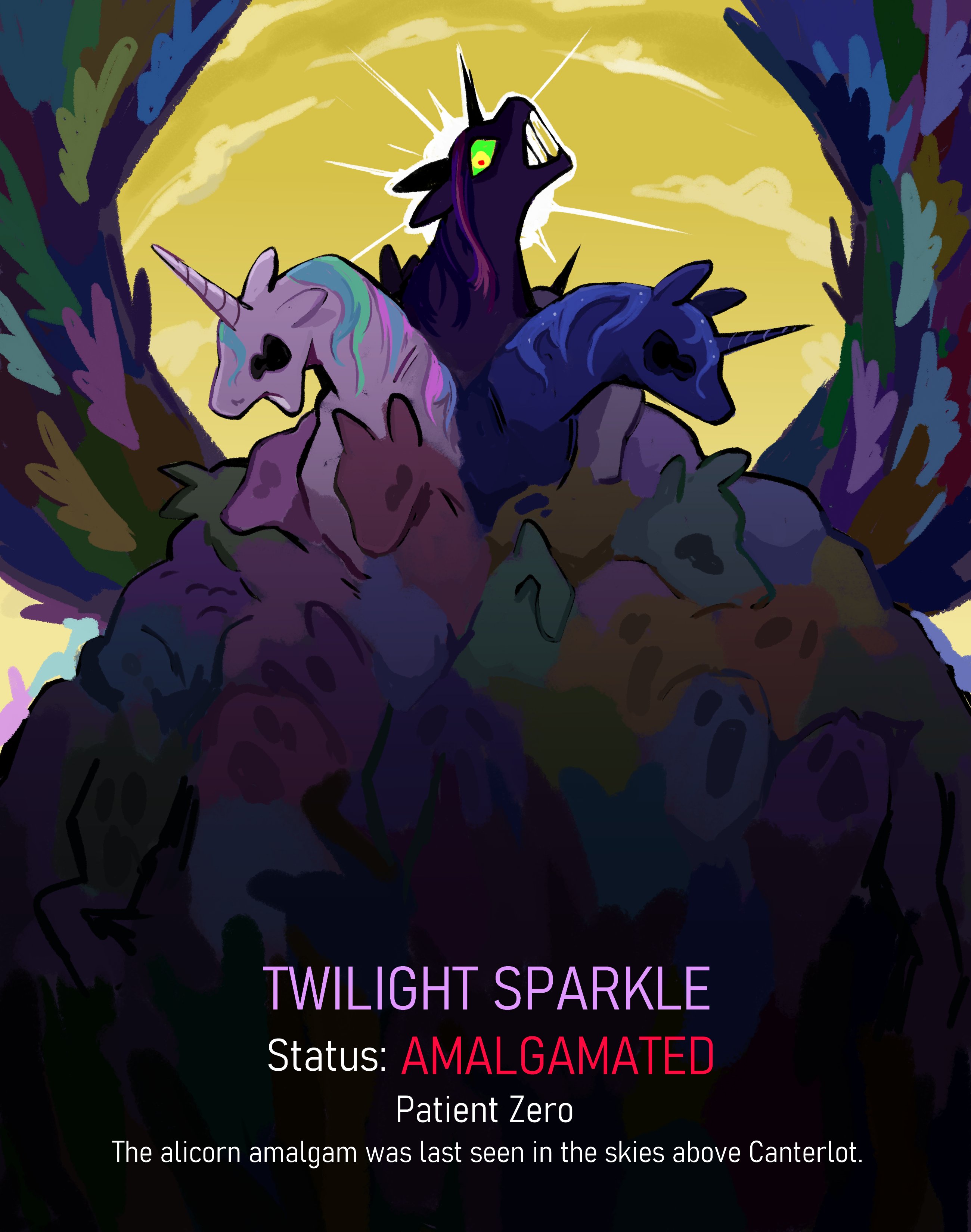 #3322021 - semi-grimdark, artist:cracklewink, princess celestia ...