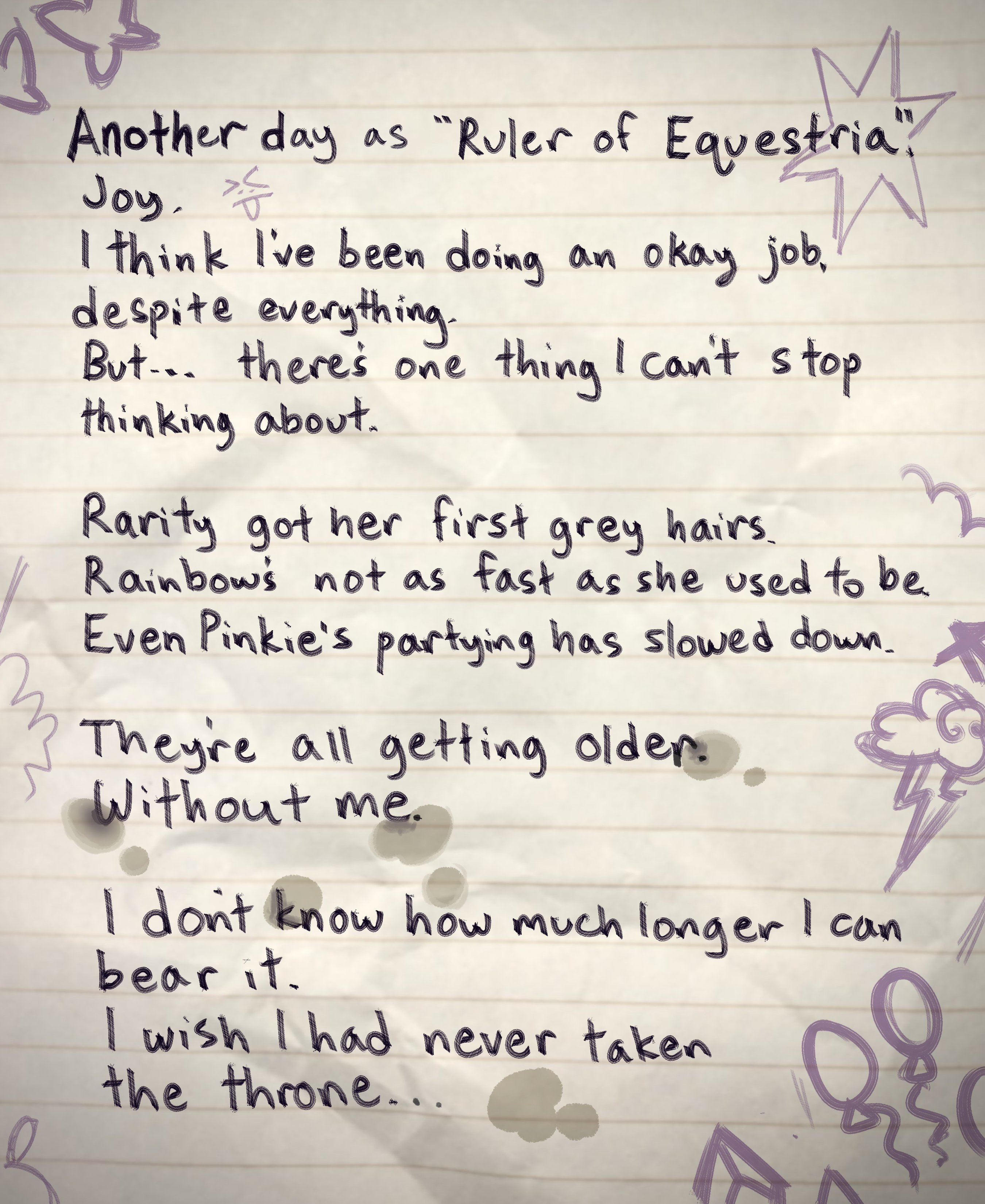 #3322041 - safe, artist:cracklewink, harmony syndrome, immortality ...