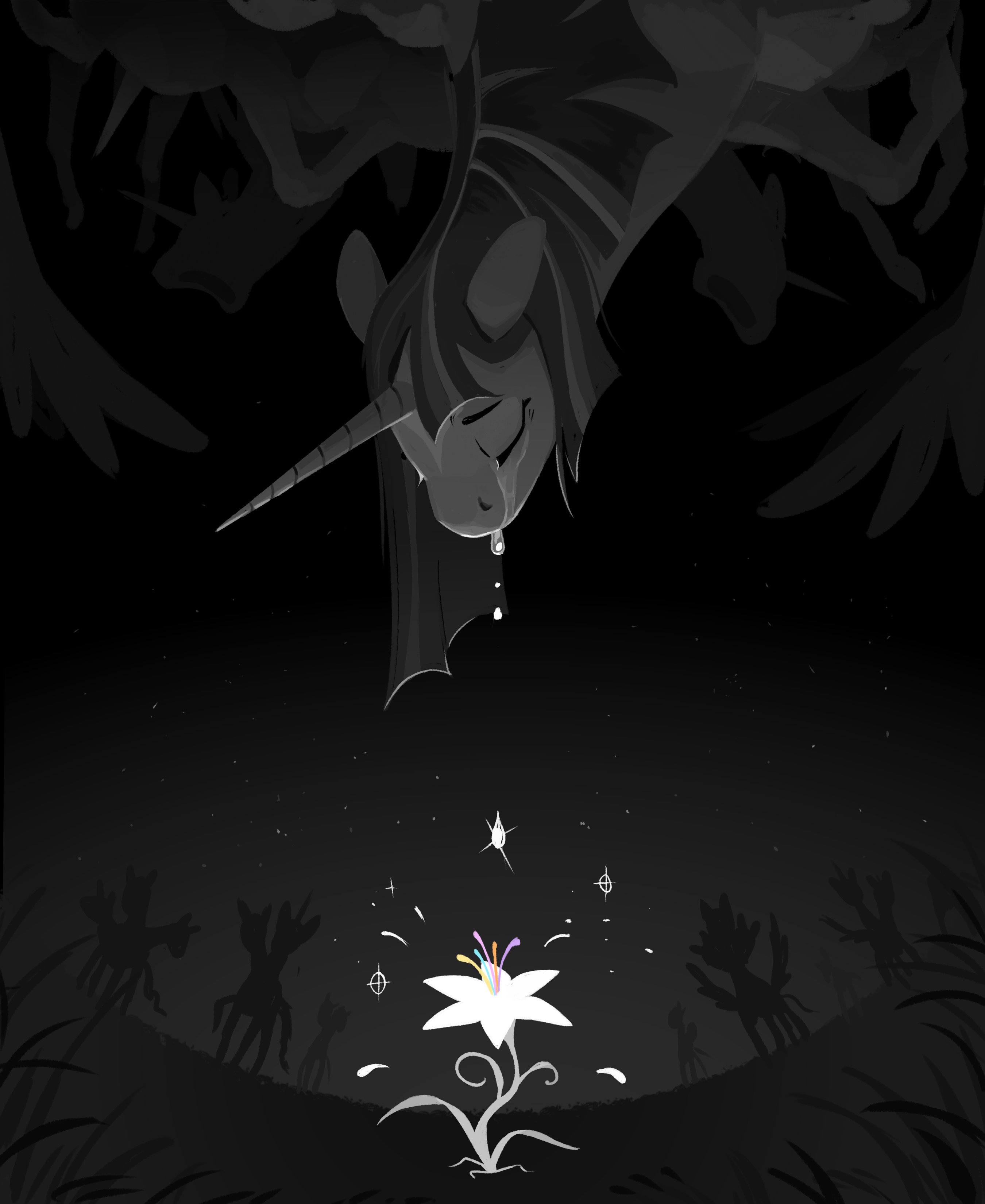 #3322044 - semi-grimdark, artist:cracklewink, princess celestia ...