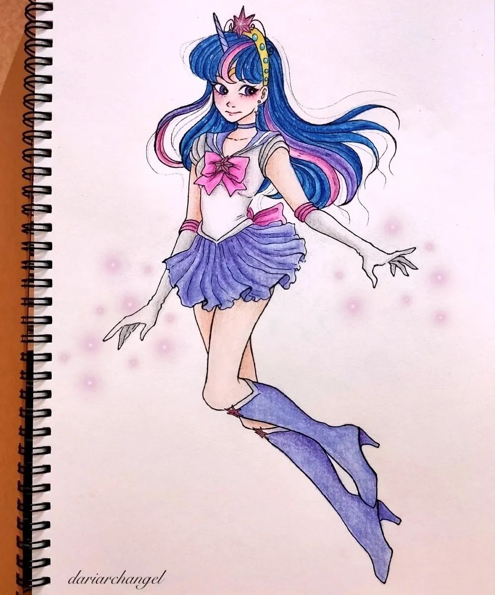 #3323177 - safe, artist:dariarchangel, part of a set, twilight sparkle ...