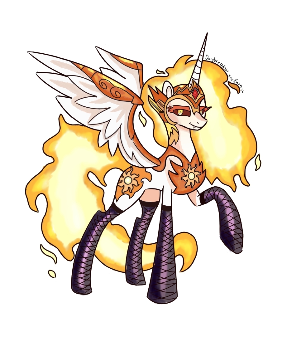 #3324152 - safe, artist:daybreaker_the_empress, daybreaker, alicorn ...