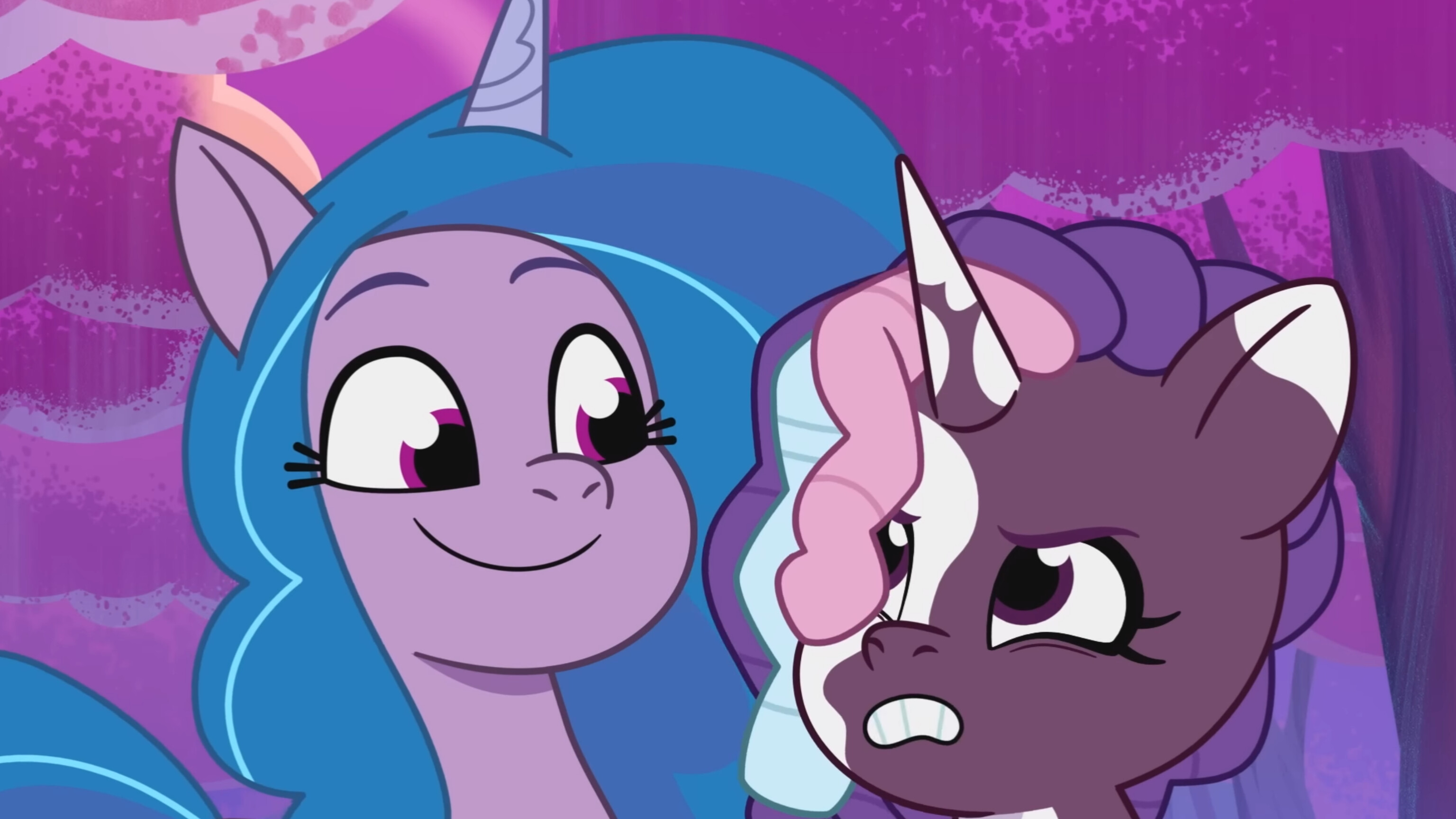 #3313600 - safe, screencap, izzy moonbow, pony, unicorn, g5, my little ...