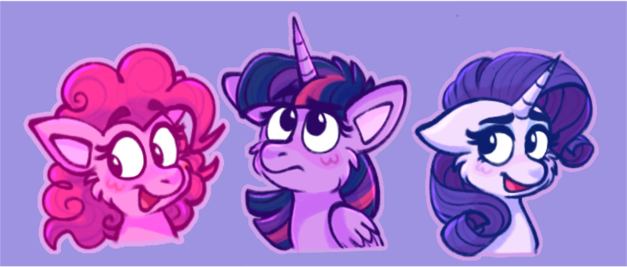 #3325944 - safe, artist:fluttershyfilly-yay, pinkie pie, rarity ...