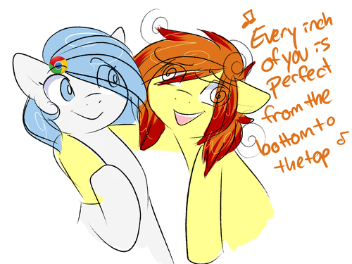 #3326346 - safe, artist:sugarberry, oc, oc only, oc:firefox, oc:google ...