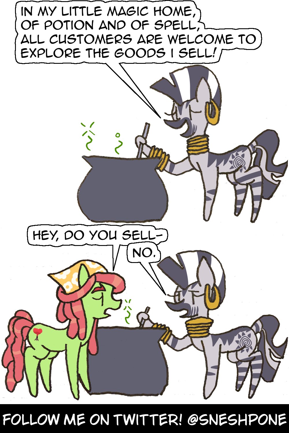 #3326357 - safe, artist:sneshpone, tree hugger, zecora, earth pony ...