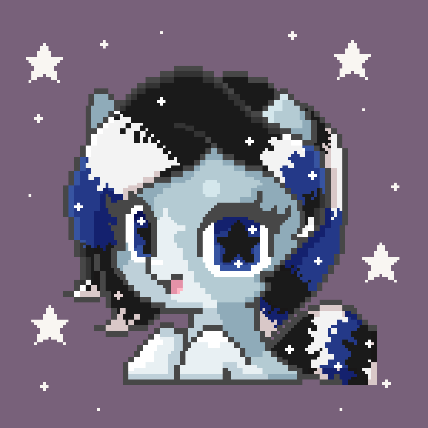 #3326886 - safe, artist:lukhica, oc, earth pony, pony, animated, blue ...