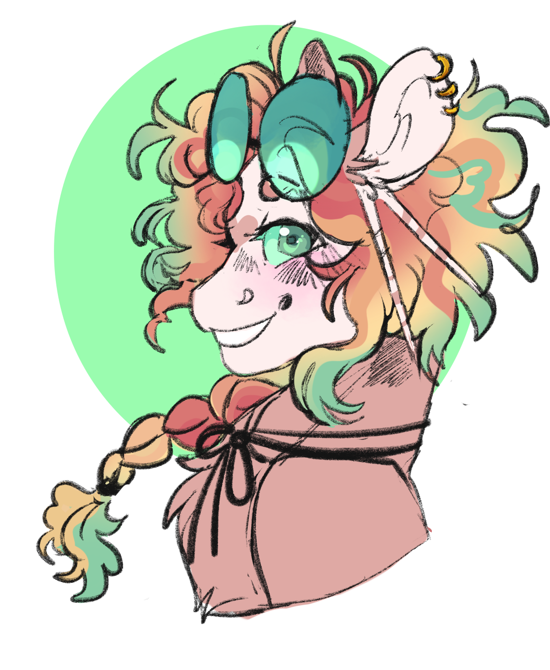 #3327279 - safe, artist:cactiflowers, oc, oc only, pony, solo - Derpibooru