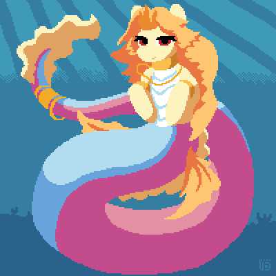 #3327858 - safe, artist:vohd, oc, oc only, merpony, pony, animated, coral, crepuscular rays ...