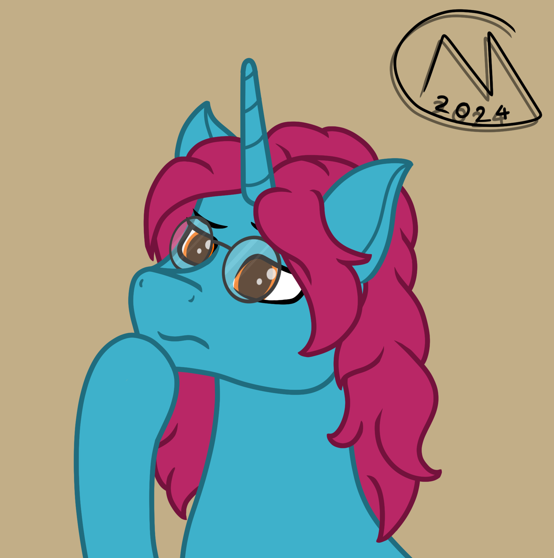 #3329585 - safe, artist:maître cervidé, oc, oc:falling spell, unicorn ...