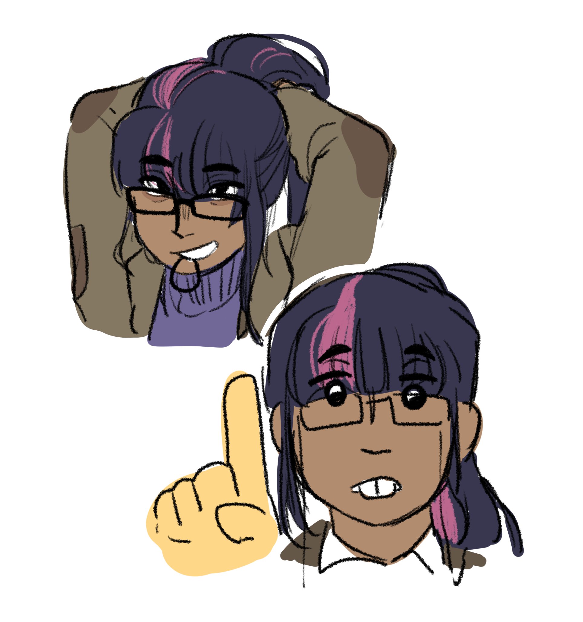 #3330794 - safe, artist:taffybuns, twilight sparkle, human, g4, emoji ...