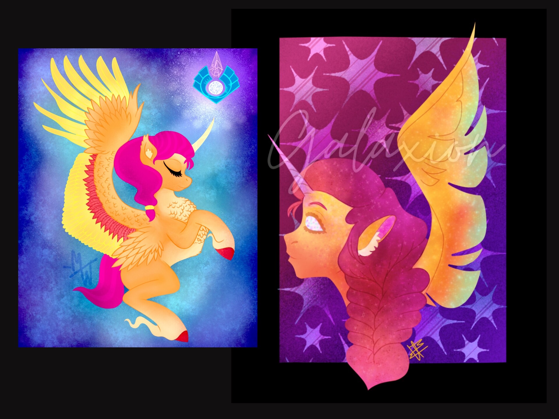 #3330849 - safe, artist:galaxionart, sunny starscout, alicorn, human ...