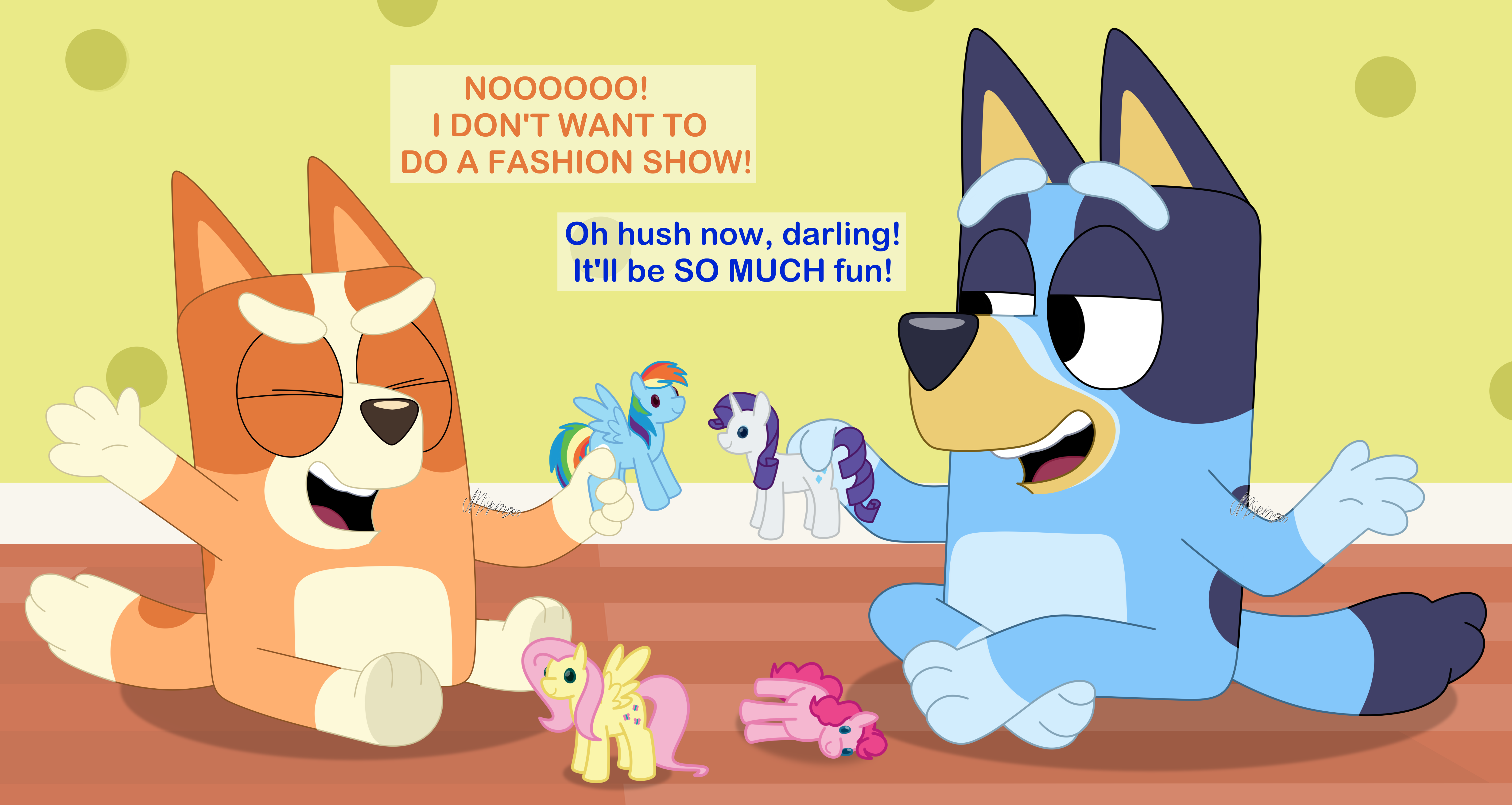 #3332023 - safe, artist:feather_bloom, fluttershy, pinkie pie, rainbow ...