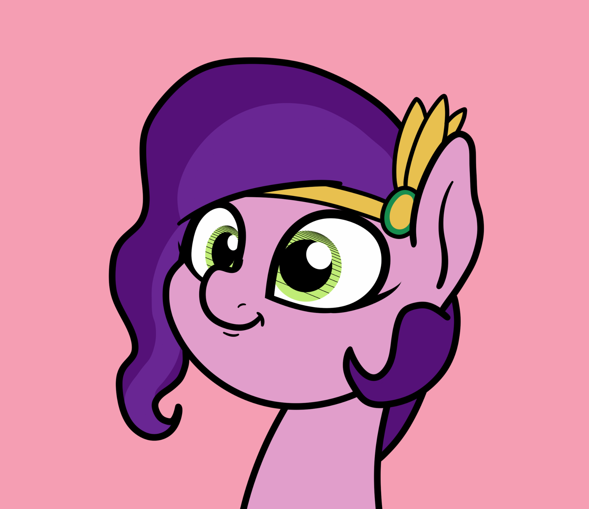 #3332351 - safe, artist:ewoudcponies, pipp petals, pony, g5, bust ...