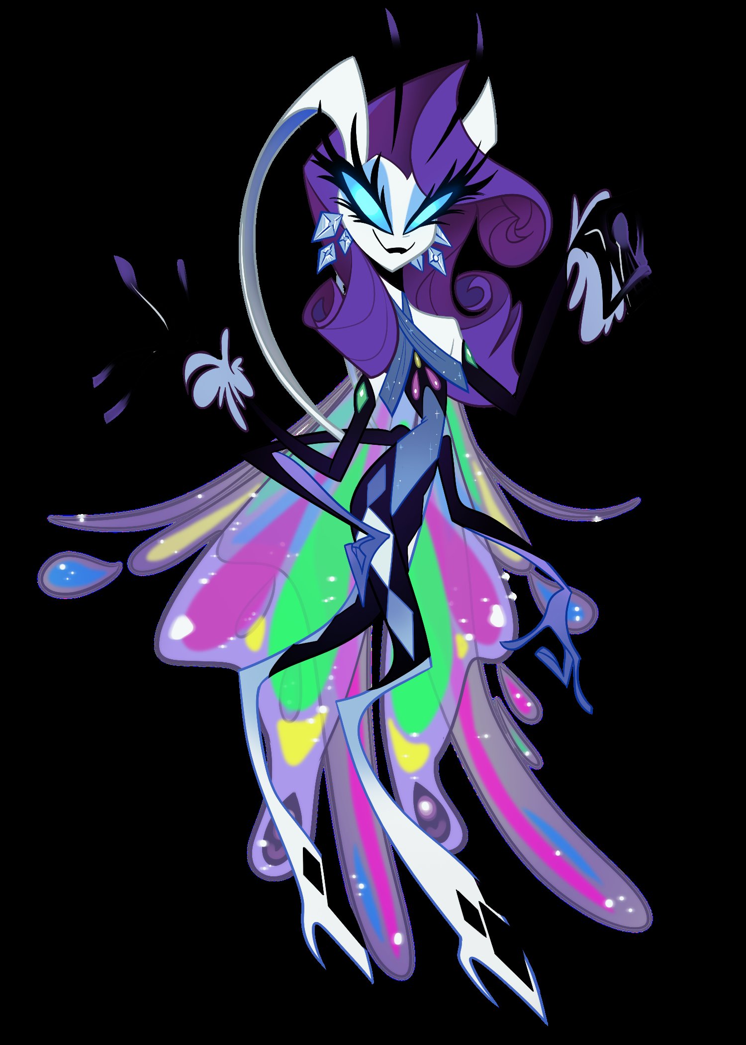 #3314144 - dead source, safe, artist:entropystar, rarity, butterfly ...