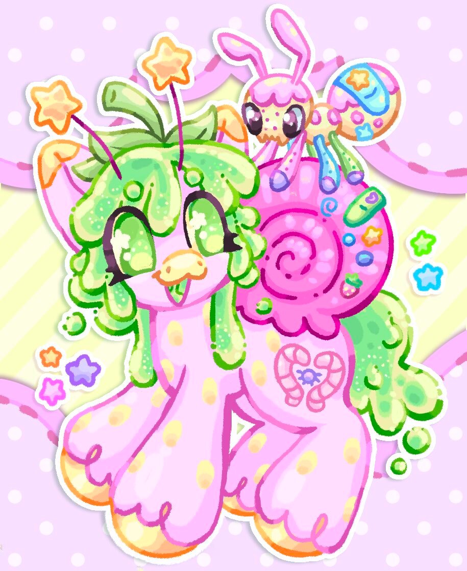 #3314839 - safe, artist:ibbledribble, oc, oc only, oc:slime berry, ant ...