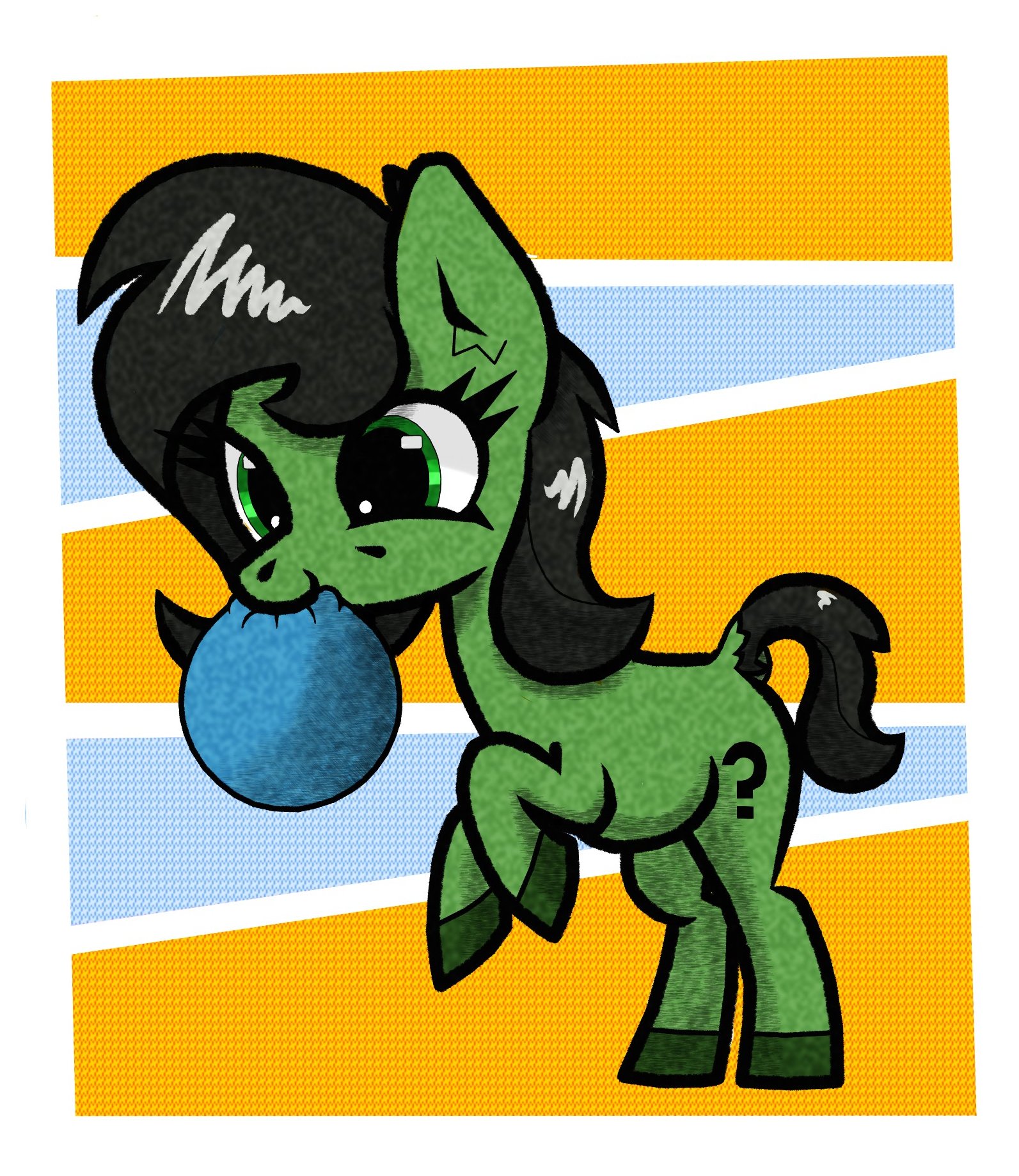 #3315212 - safe, artist:scandianon, oc, oc:filly anon, ball, female ...