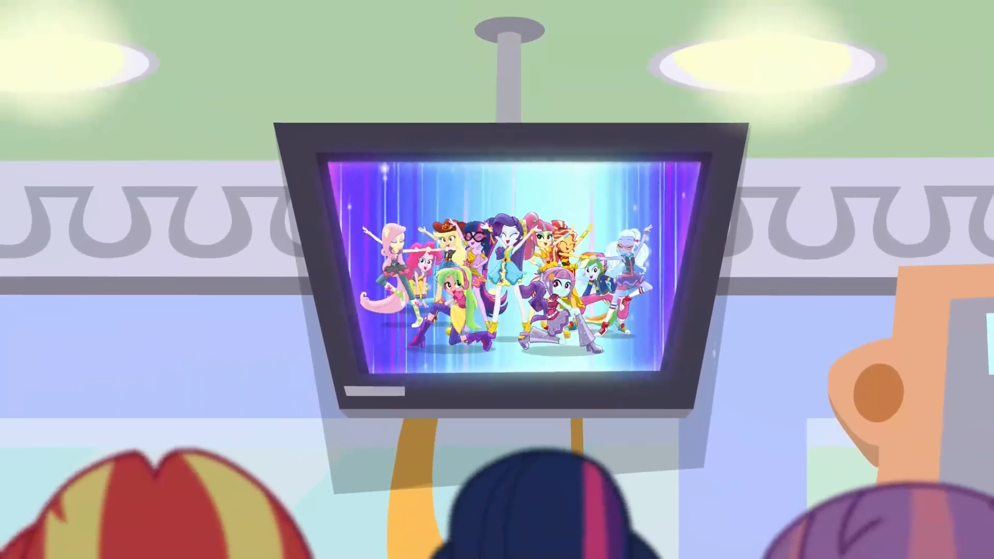 #3316881 - safe, applejack, fluttershy, lemon zest, pinkie pie, rainbow ...