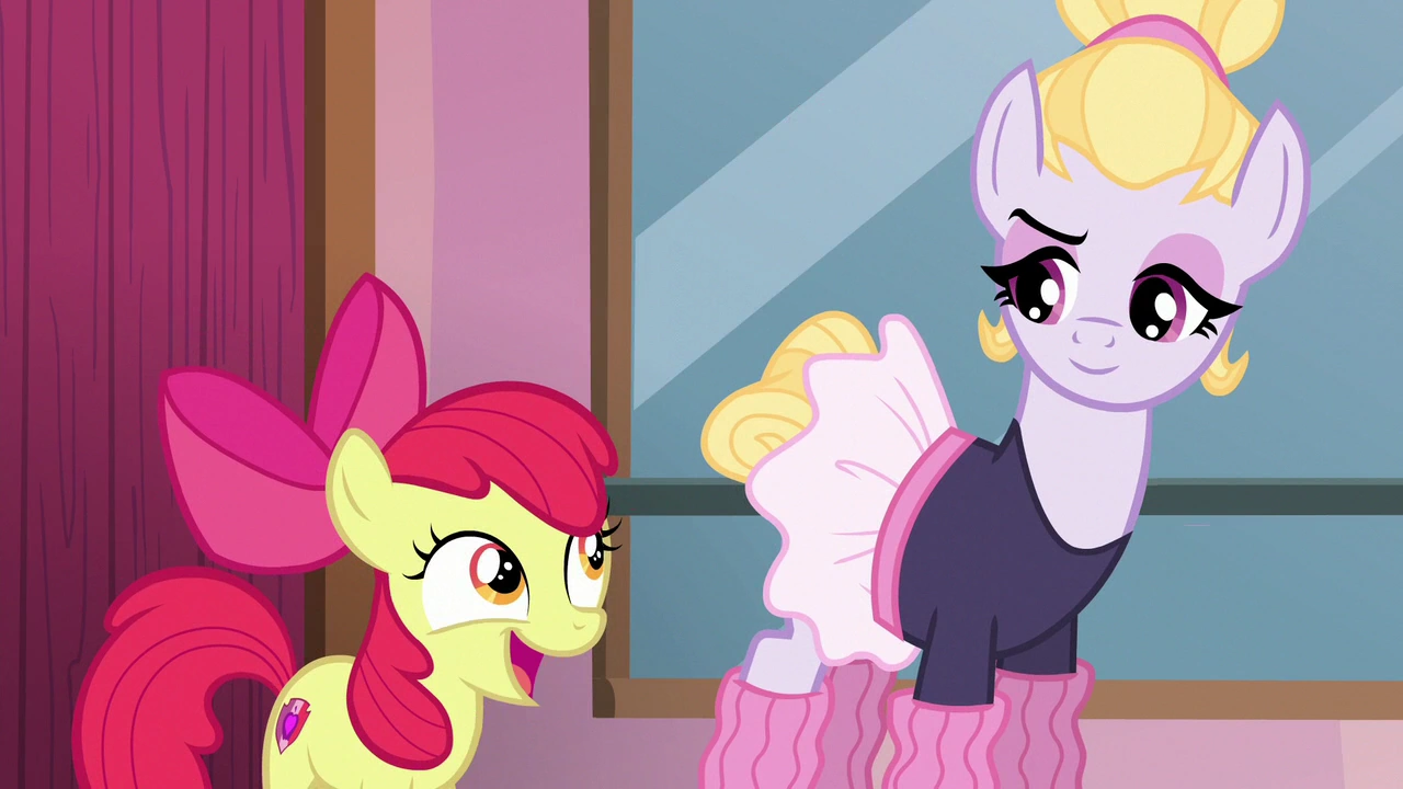 #3343760 - safe, screencap, apple bloom, hoofer steps, earth pony, pony ...