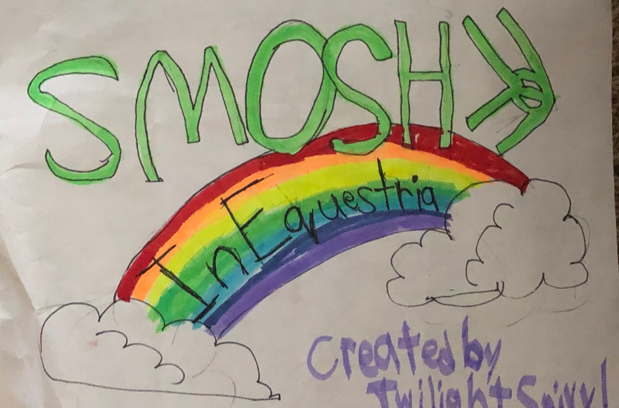 #3345659 - safe, artist:melodymelanchol, series:smosh in equestria ...