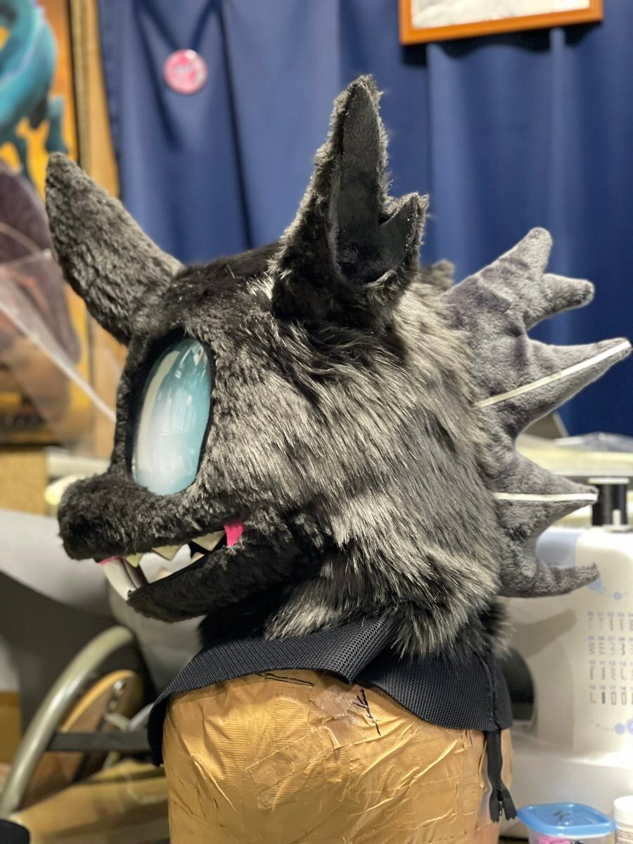 #3335420 - safe, artist:sc_raiha, changeling, bust, fursuit, irl, photo ...