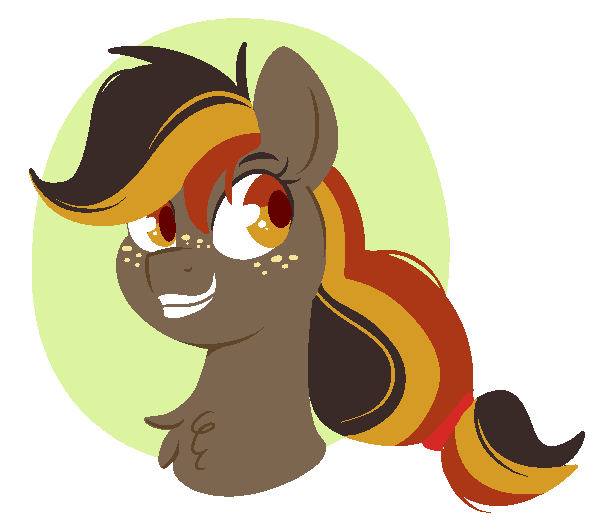 #3348052 - safe, artist:lulubell, applejack, limited palette, lineless ...