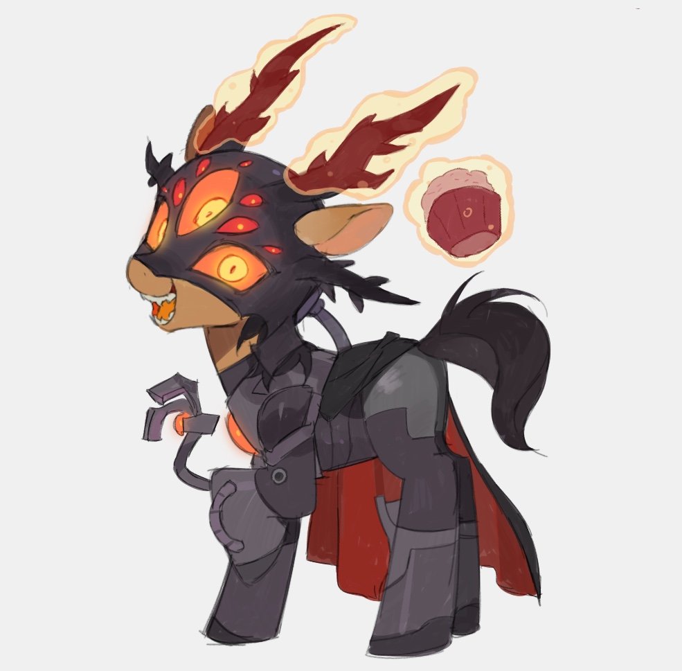 #3350768 - safe, artist:bilidongdong, earth pony, pony, robot, robot ...