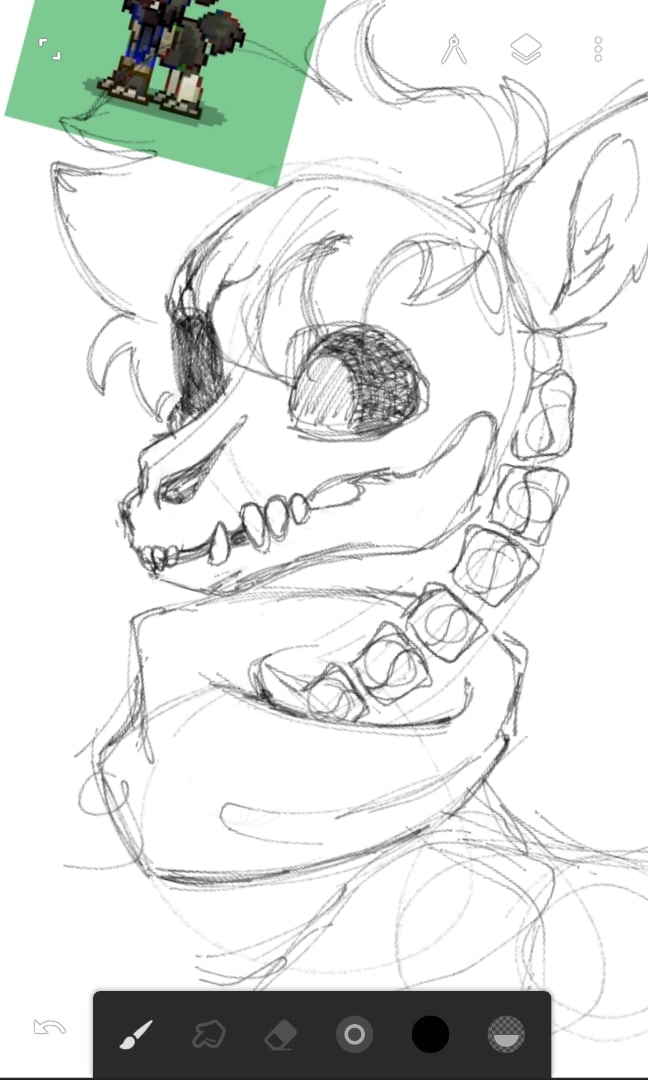 #3351575 - safe, artist:kingdom, oc, oc only, pony, skeleton pony, art ...