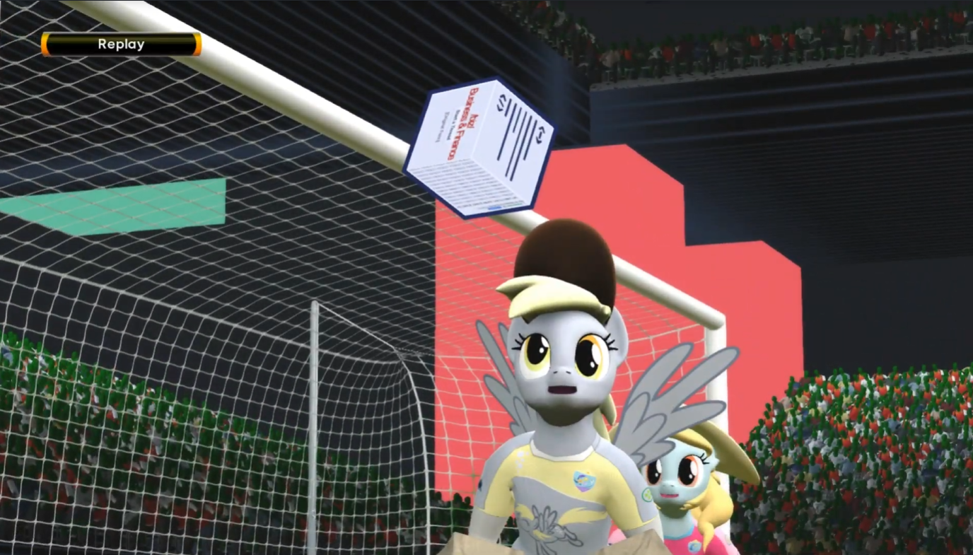#3353511 - safe, derpy hooves, oc, oc:fair flyer, pegasus, 4chan cup ...