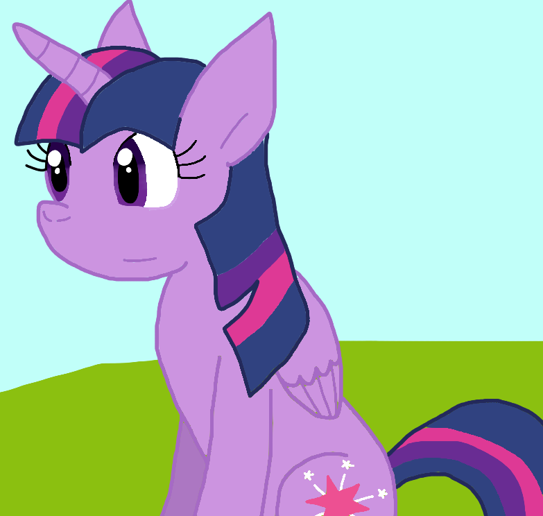 #3337678 - safe, artist:cmara, twilight sparkle, alicorn, pony, g4, female, solo, twilight ...