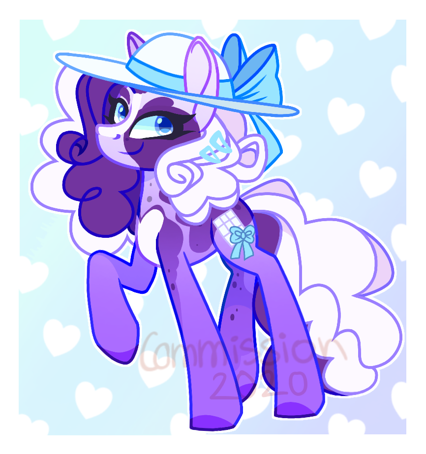 #3338867 - safe, artist:singingsun, oc, oc only, earth pony, pony, abstract background, bow ...