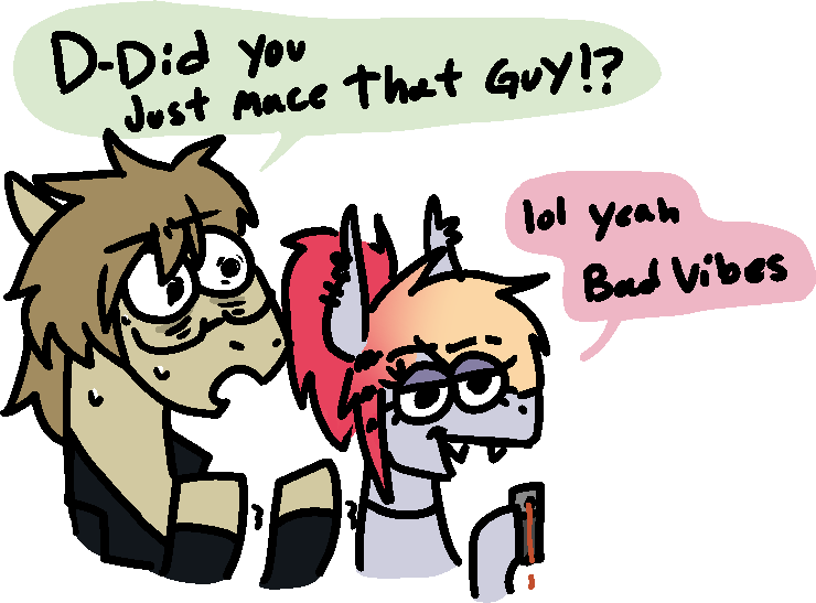 #3338990 - safe, artist:b(r)at, oc, oc:batty bliss, oc:literate history ...