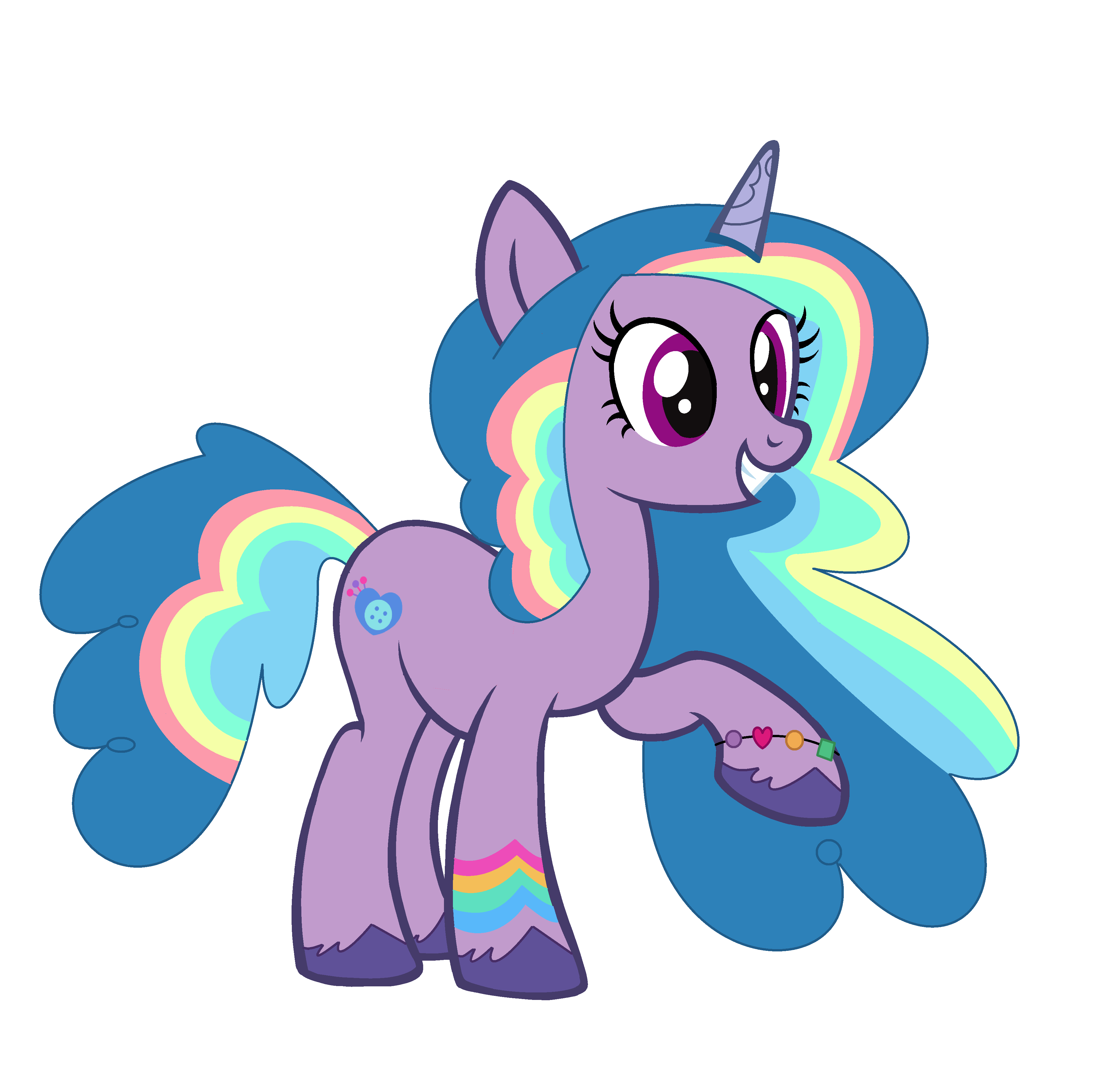 #3339119 - safe, artist:brightstar40k, screencap, izzy moonbow, unicorn ...