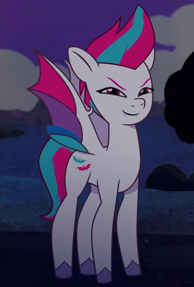 #3361658 - safe, artist:jazzhooves, zipp storm, bat pony, pony, g5, my ...