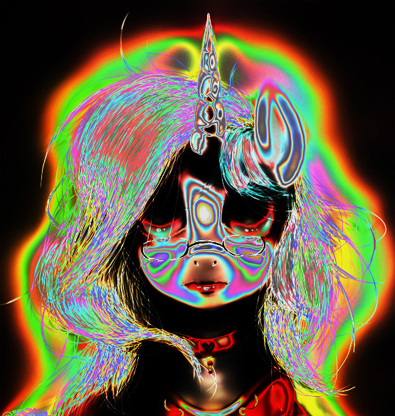 #3364644 - safe, artist:jcharlesmachiavelli, pony, unicorn, choker ...