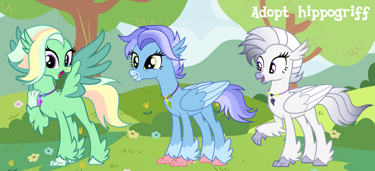 #3368079 - safe, artist:vi45, oc, oc only, unnamed oc, classical hippogriff, hippogriff, g4 ...