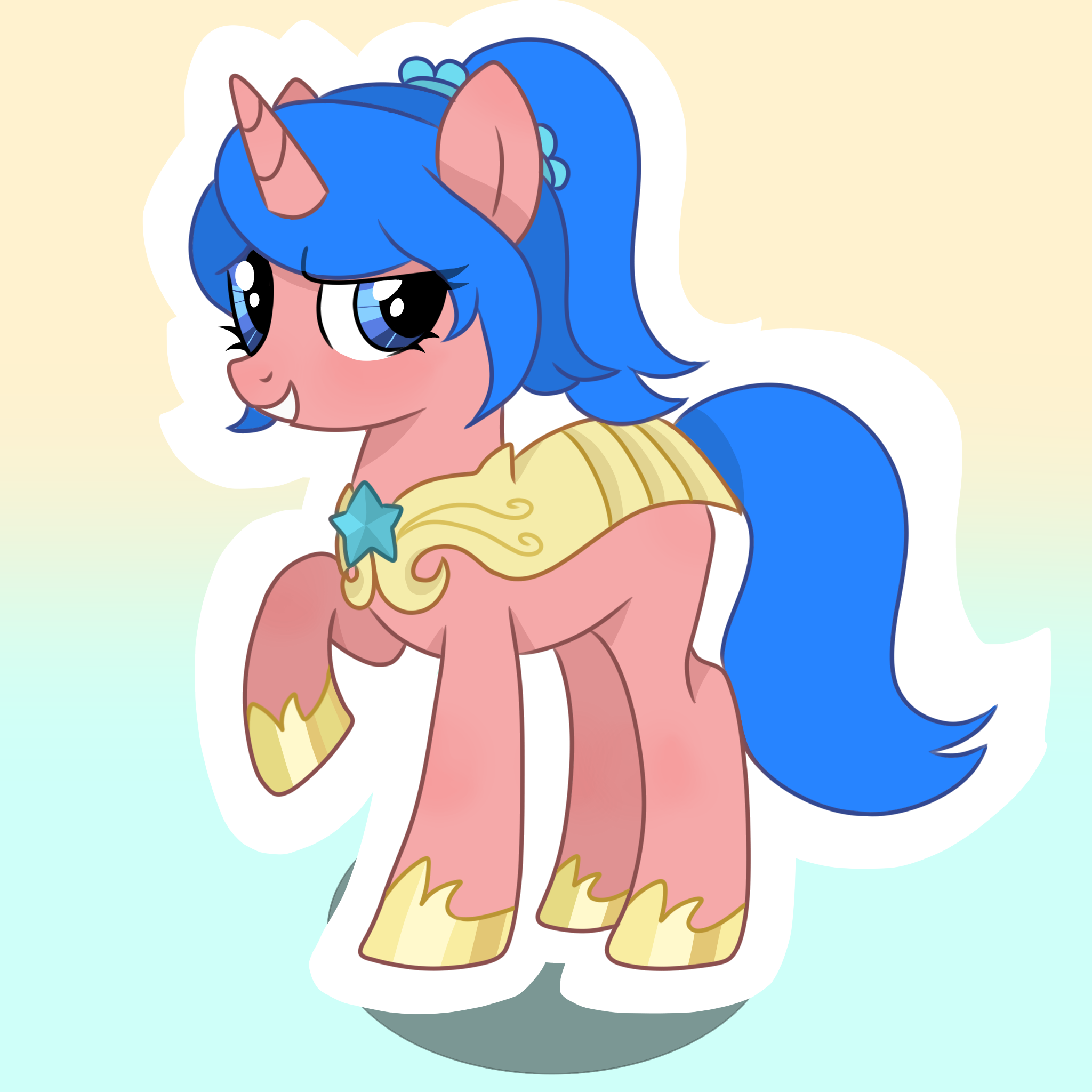 #3370863 - safe, artist:粒籽, oc, oc only, oc:heavy halbard, pony, female ...